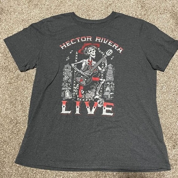 Disney | Shirts | Hector Rivera Disney Coco Gray Xl Tshirt | Poshmark